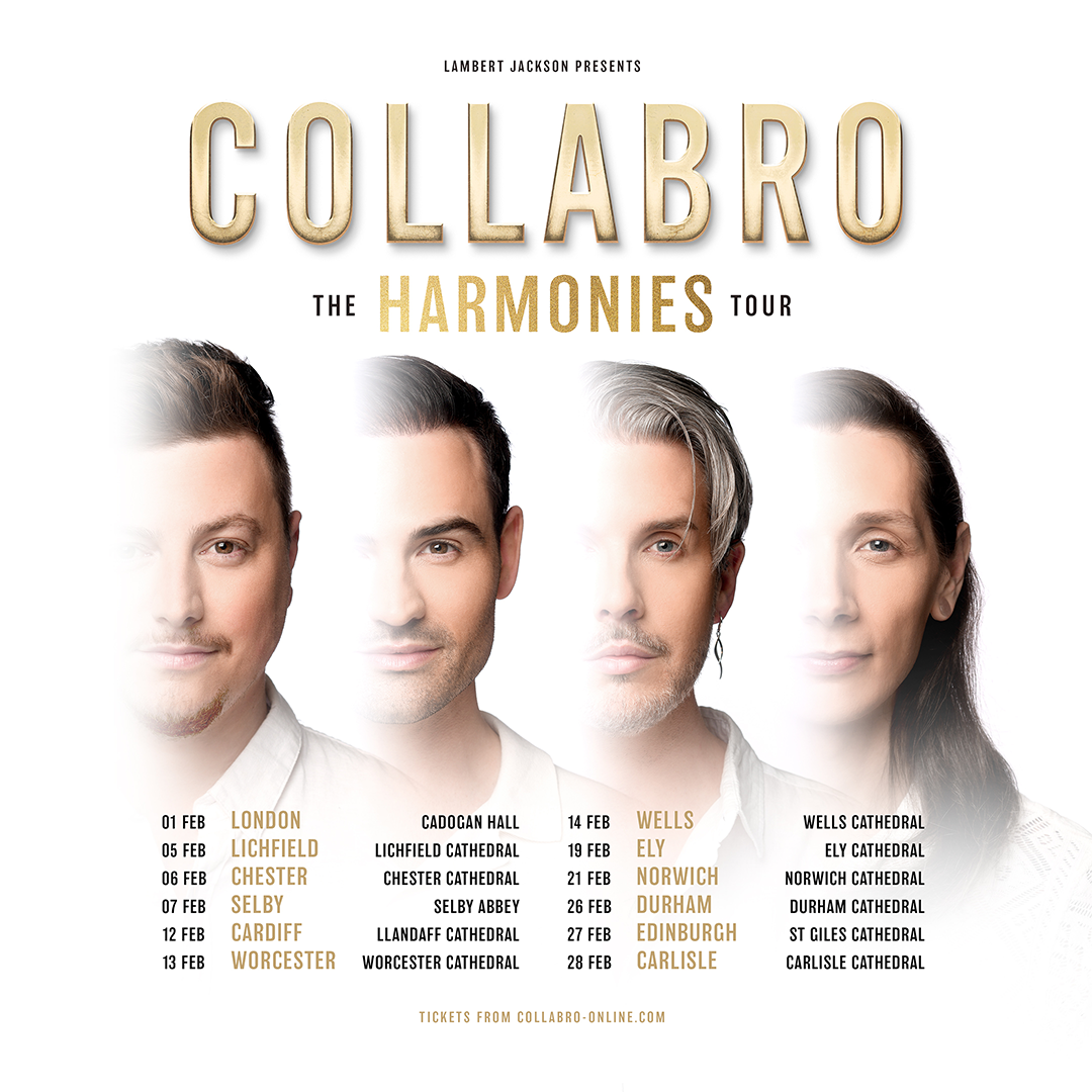 Collabro - Harmonies Tour - Visit Ely